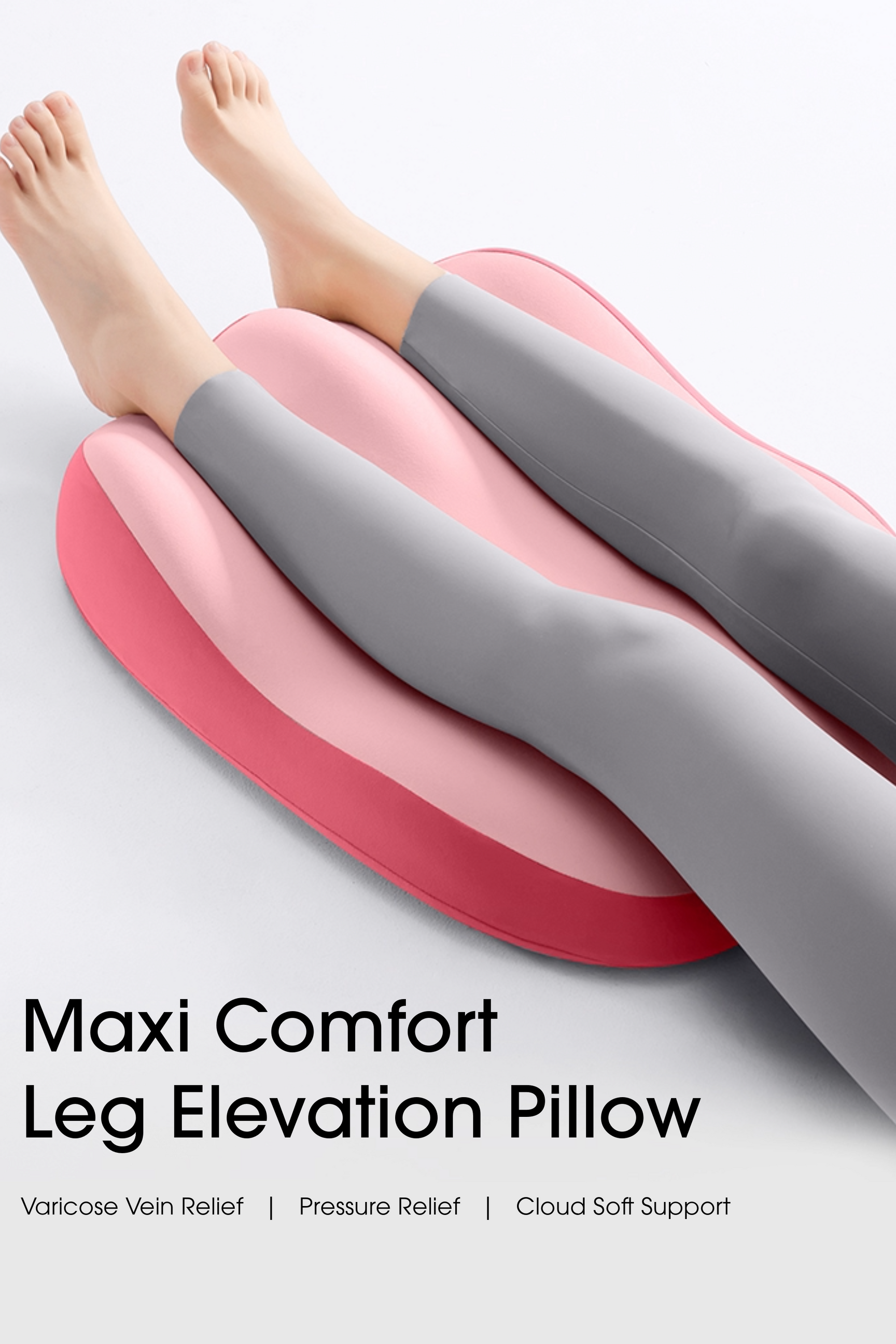 Maxi Comfort Leg Elevation Pillow - Improve Circulation and Swelling ...
